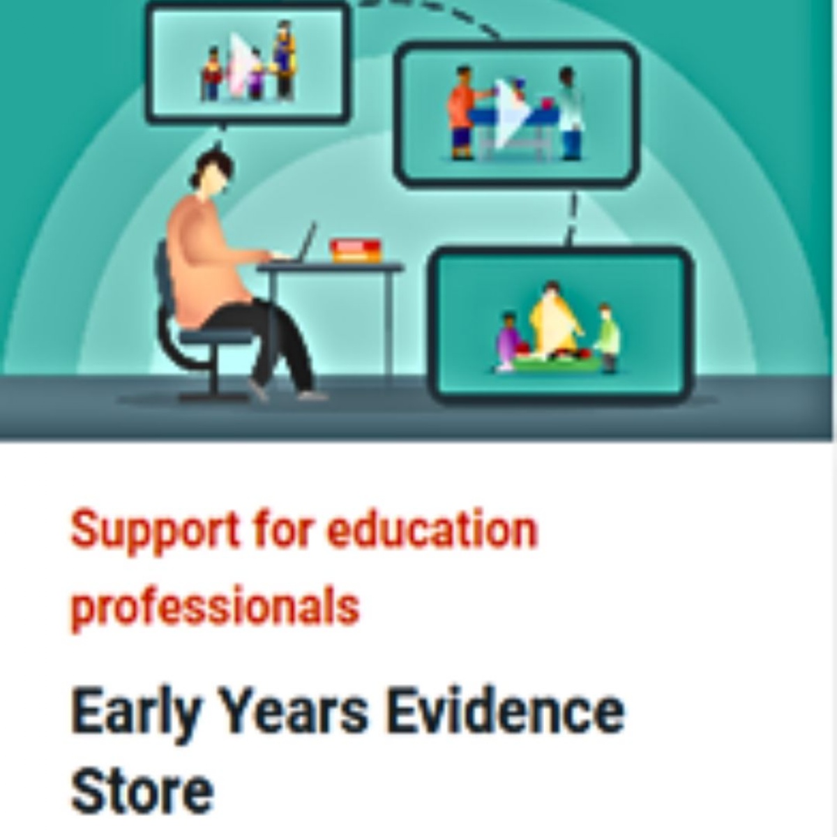 Saffron Teaching School Hub - Accessible professional development for the Early Years: update to ...